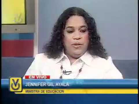 Entrevista a Jennifer Gil Ayala - Ministra de Educación - YouTube