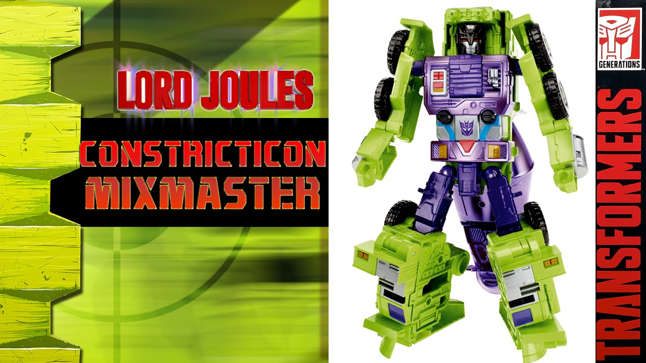 TRANSFORMERS Combiner Wars Exclusiva SDCC 2015 Constructicon Mixmaster ...