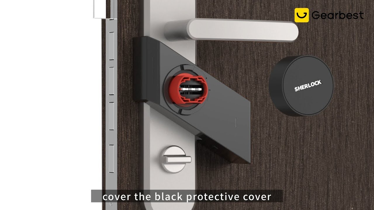 M1 Smart Door Stick Lock - Gearbest.com - YouTube