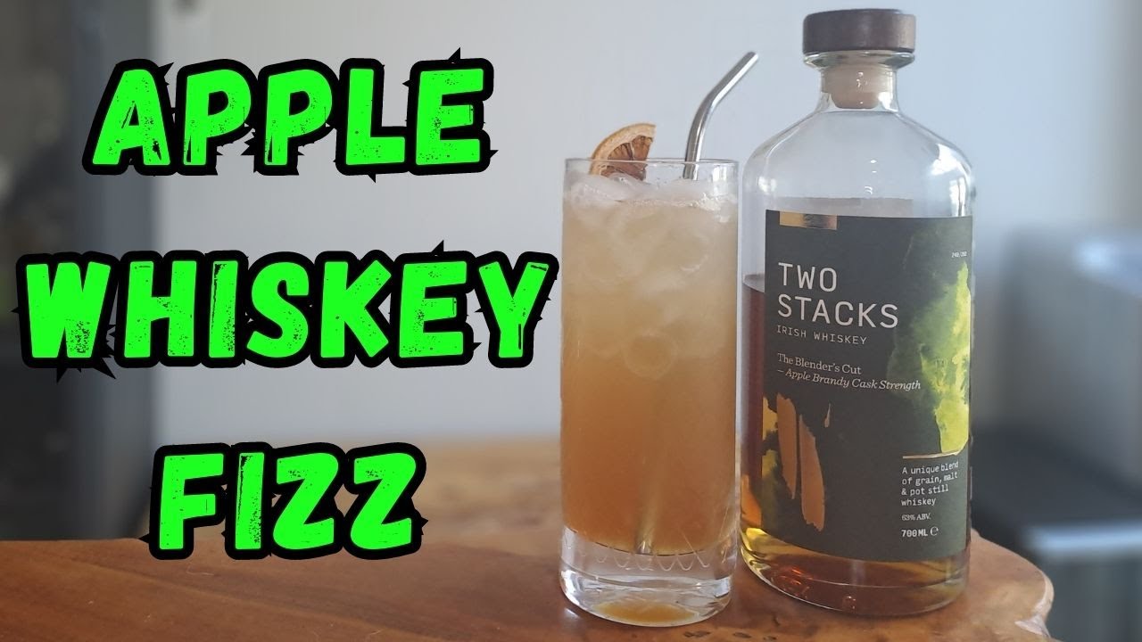 PERFECT for Summer | Apple Whiskey Fizz Cocktail Recipe! - YouTube