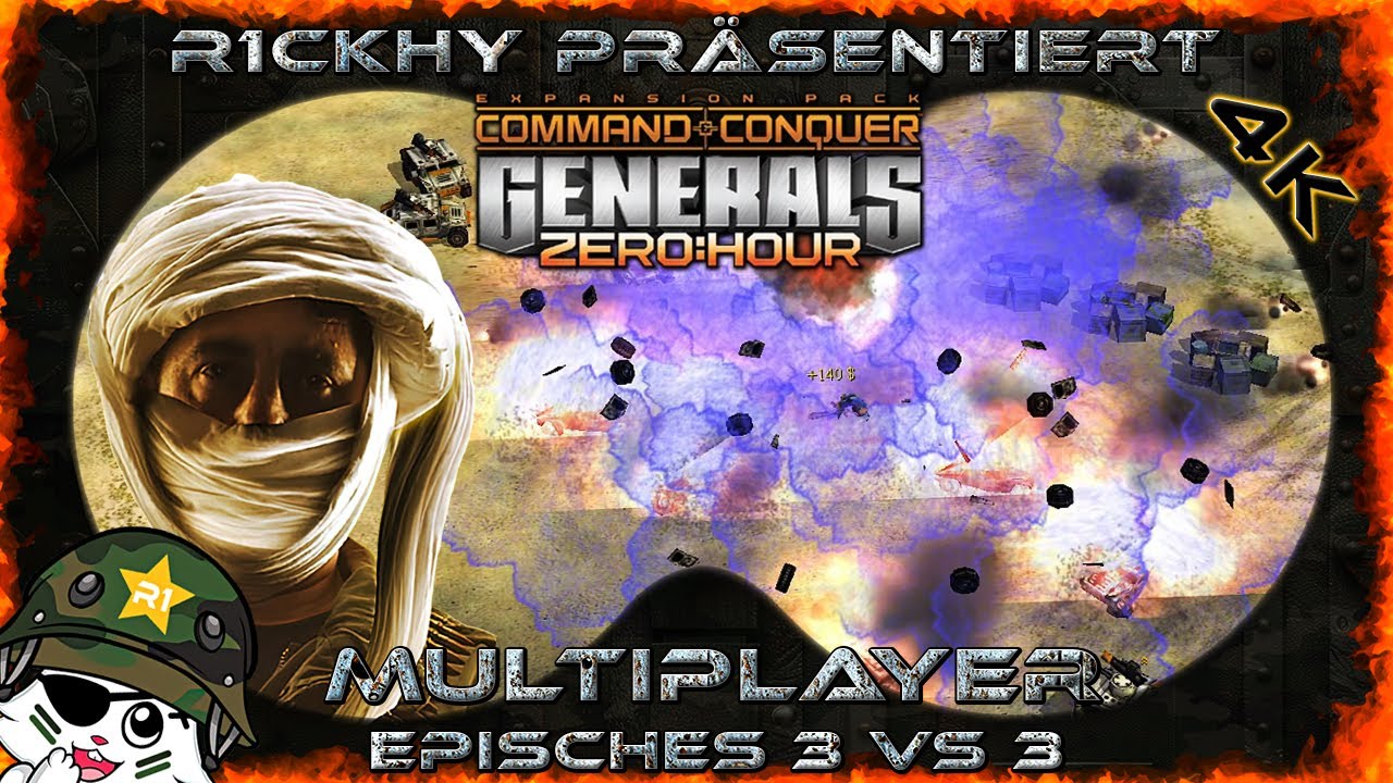 3vs3 Multiplayer - BEA, MIS, R1 VS AND, YAM, G1A 📢 Command & Conquer ...