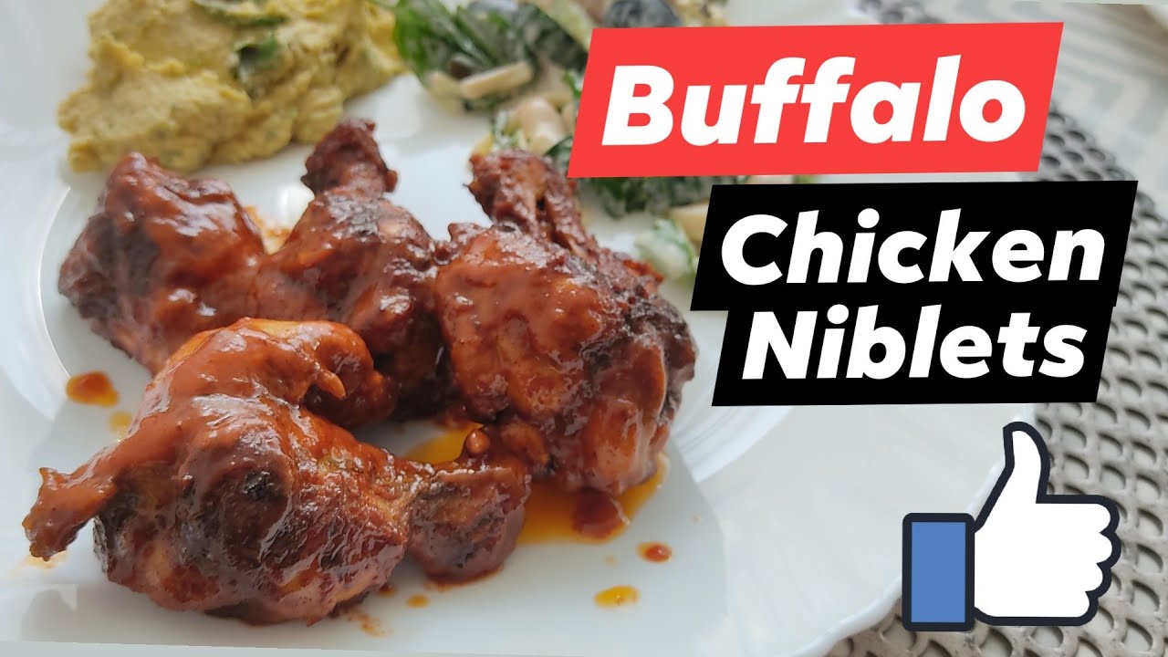 Quick buffalo chicken wings niblets | BBQ sauce - YouTube