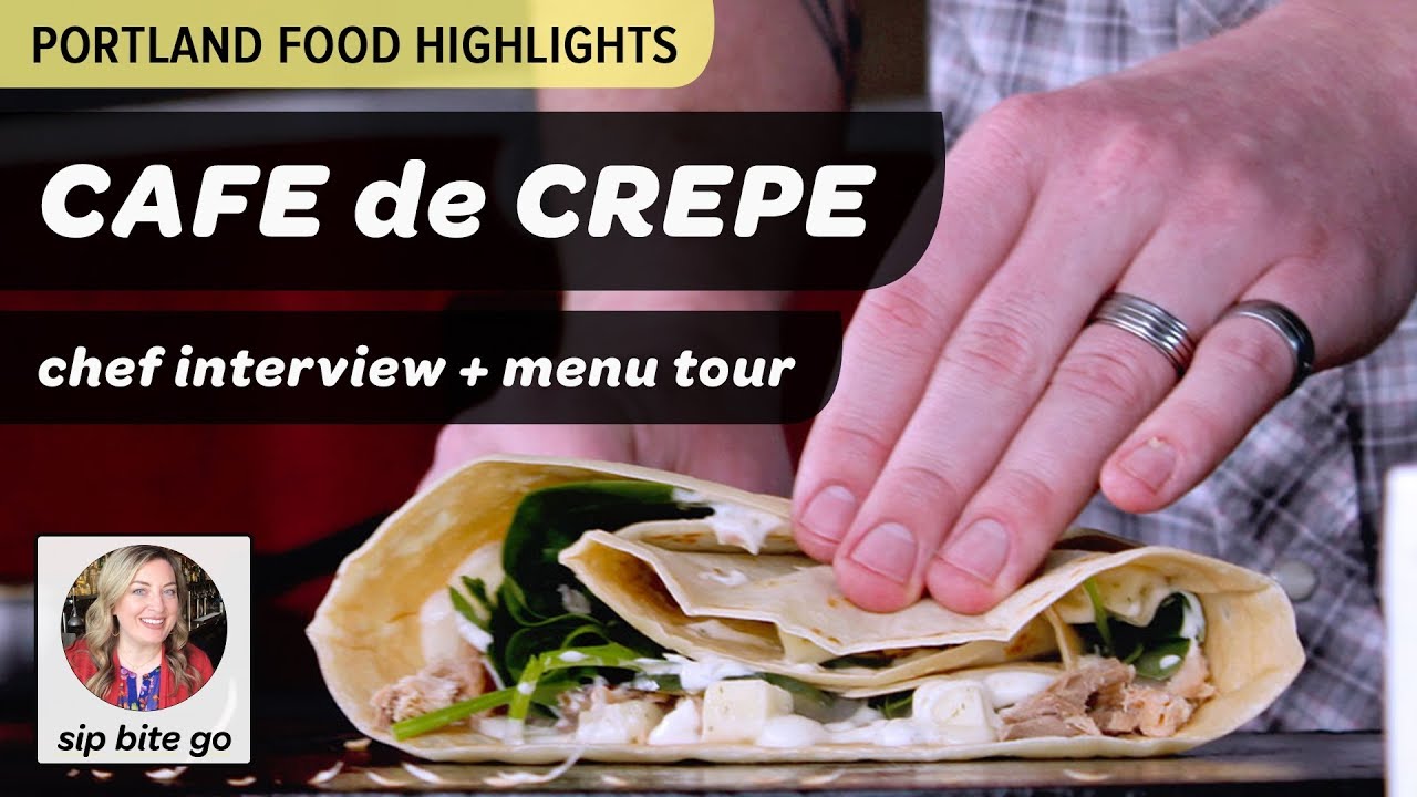 Cafe de Crepe Food Truck in Portland, OR - Where to eat in PDX - YouTube