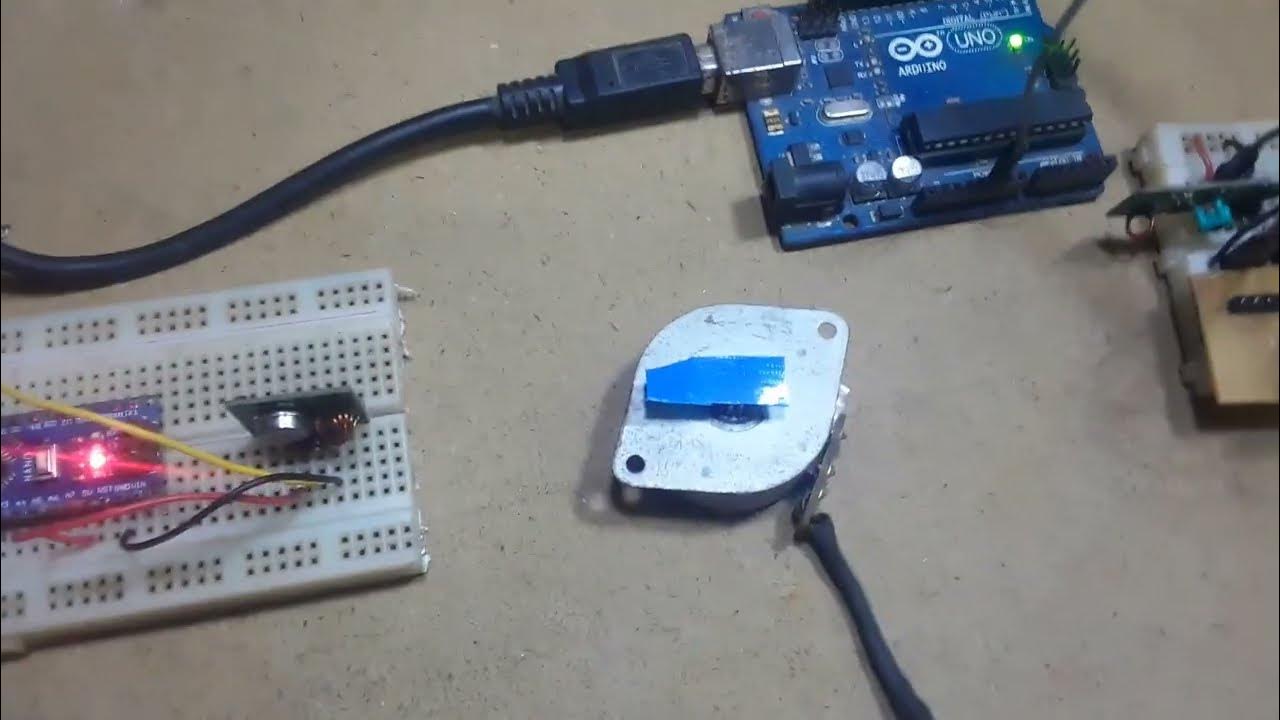 Wireless Control of Stepper Motor with 433MHz RF Module and Arduino - YouTube