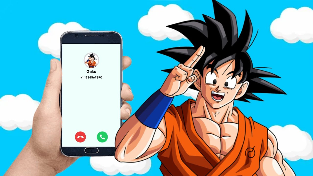 Llamada con Goku DRAGÓN BALL - YouTube