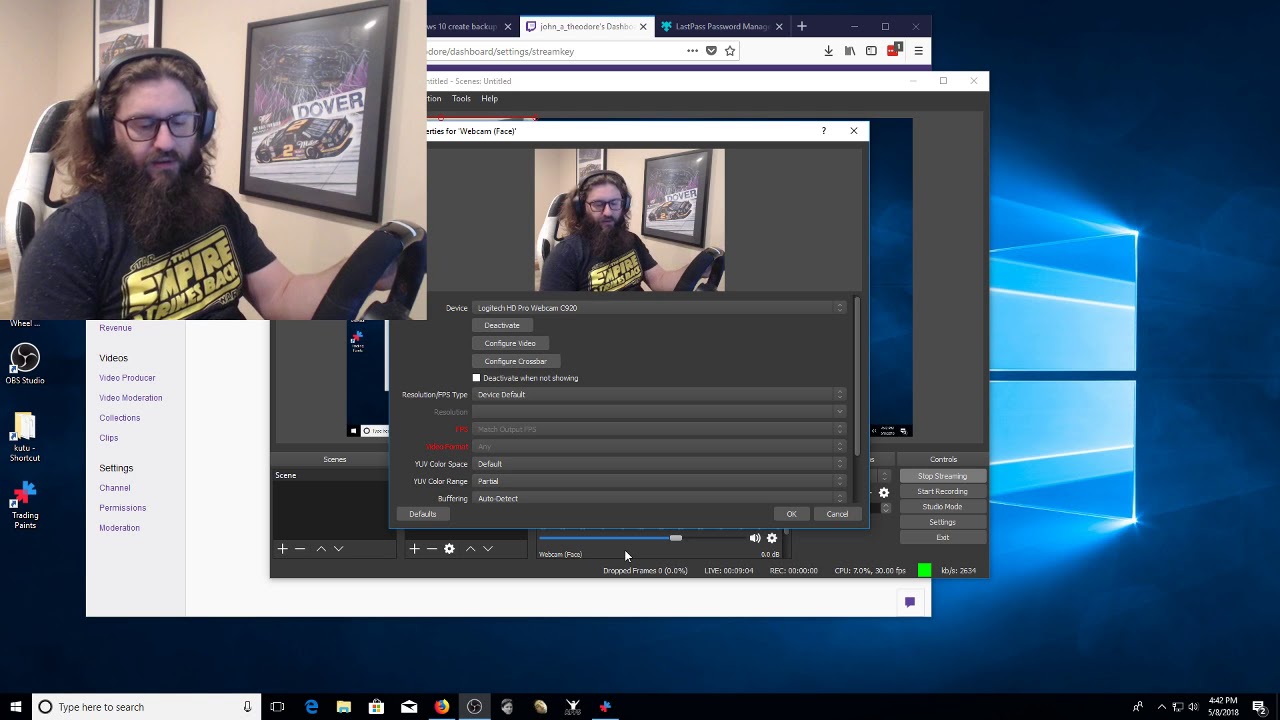 How to stream on Twitch (iRacing and general information) - YouTube
