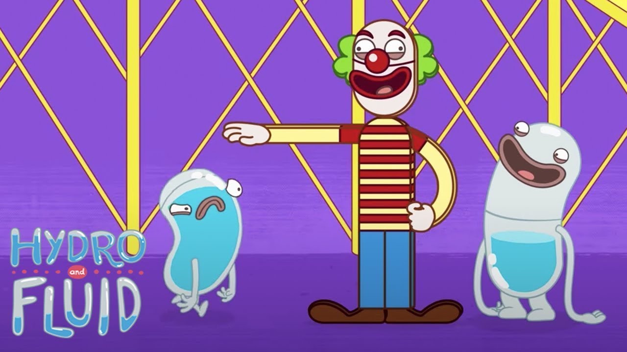 Scary Rides | HYDRO and FLUID | Funny Cartoons for Children - YouTube