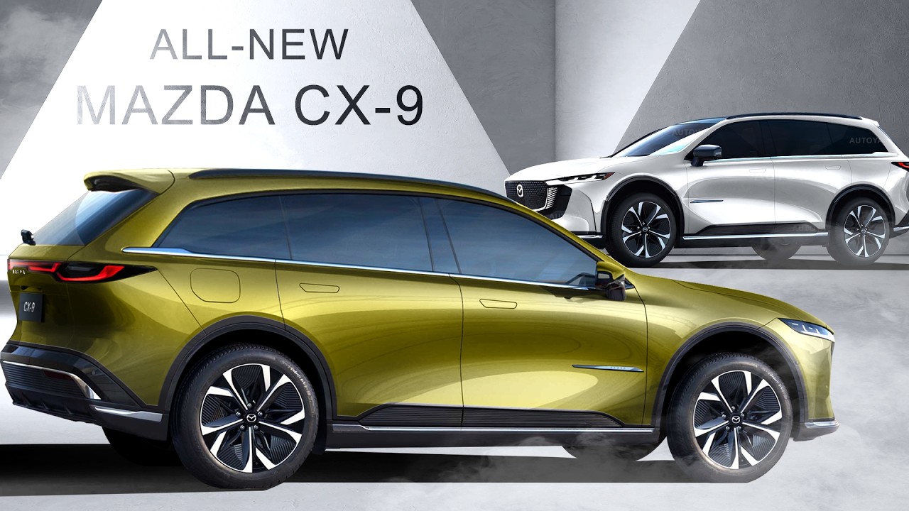 New 2026 Mazda CX-9 EV - NEXT GENERATION Full-Size SUV, but All ...