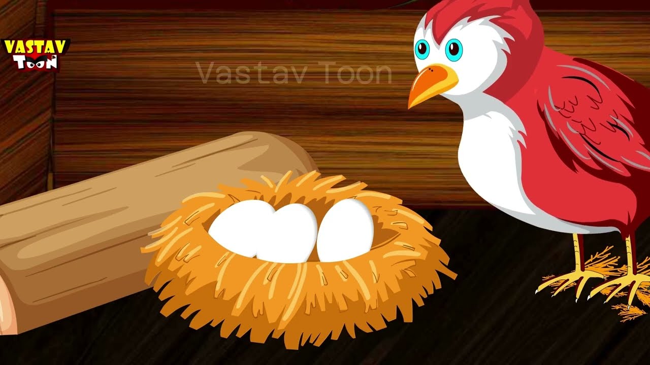 Rathayatra cartoon Story || Laali Chidiya Aur Shikari Cheel || पक्षी ...