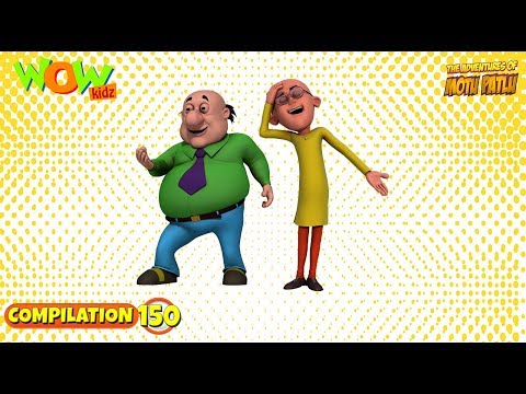 Motu Patlu - Non stop 3 episodes | 3D Animation for kids - #150