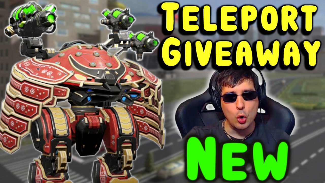 TELEPORT GIVEAWAY - 200X New REVENANT War Robots - Gameplay WR - YouTube