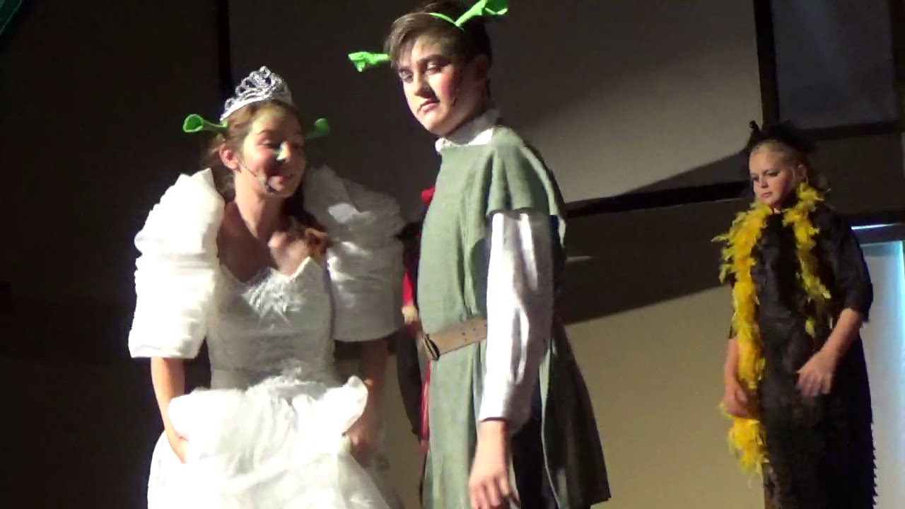 Lake Performing as Fiona "Wedding Scene" in Shrek, Jr - YouTube