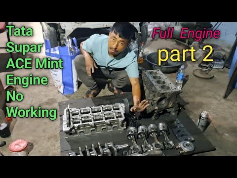 Tata Supar ACE Mint Engine No Working & full Engine part 2 - YouTube