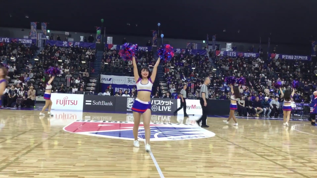 B1リーグ2018-2019 第24節 ホーム戦 福岡vs横浜戦 2Q official timeout Performance [RsunZ ...