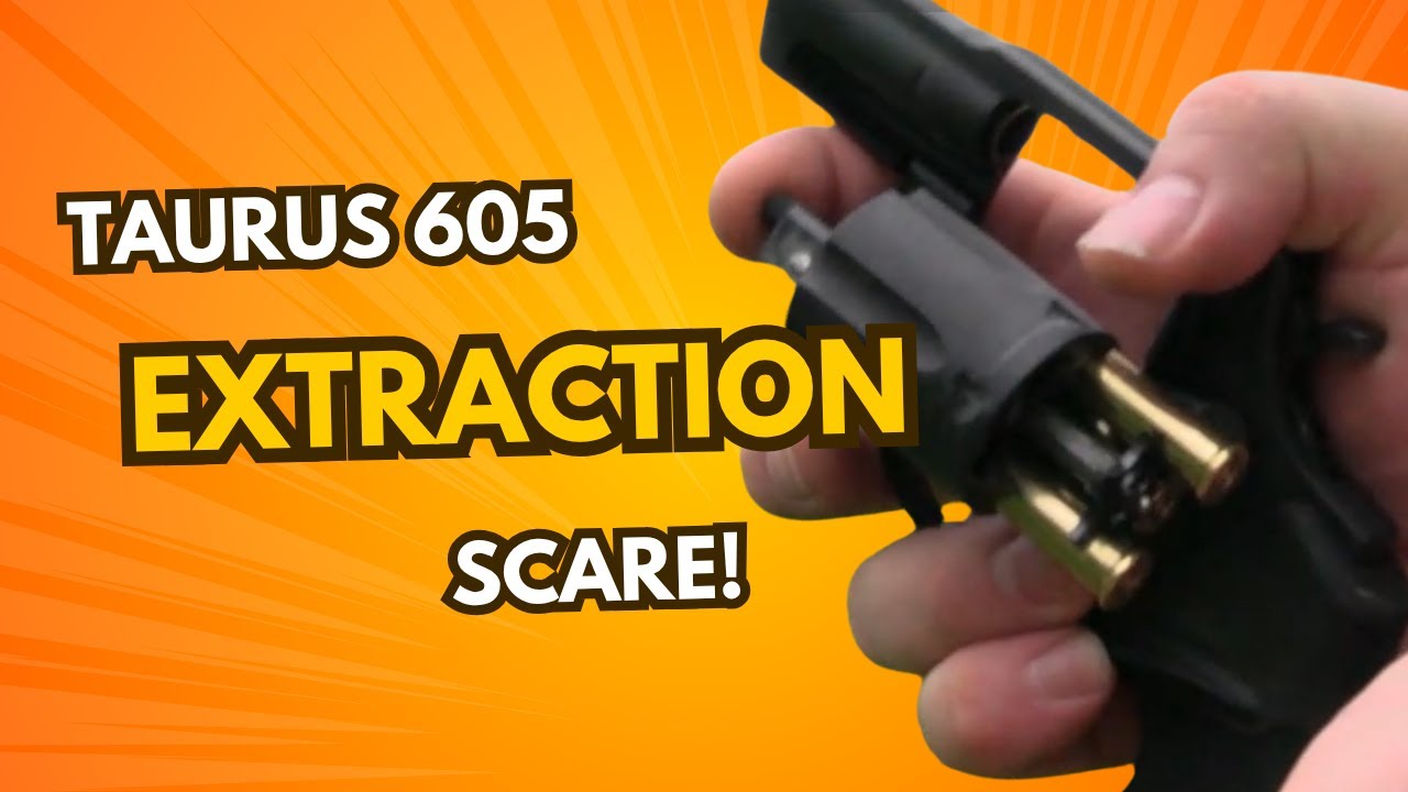 Taurus 357 Magnum Revolver extraction issue! - YouTube