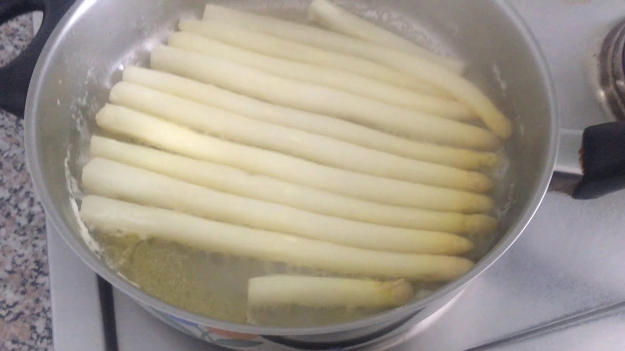How to Cook Spargel/Asparagus...here in Germany - YouTube