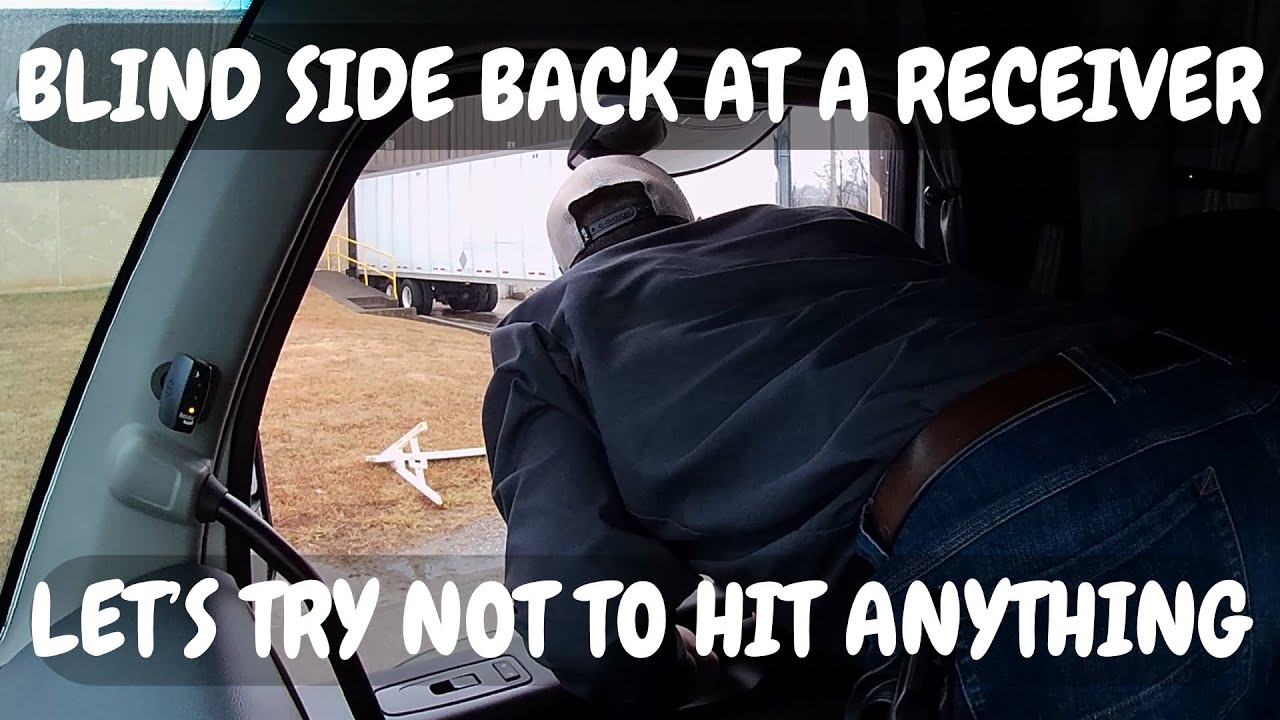 Easy Blind Side Back For Beginers In A Tanker—With Multiple Views - YouTube