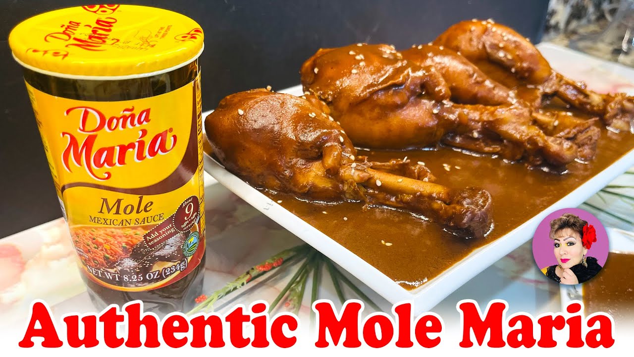 Authentic Red Mole Maria Recipe - YouTube