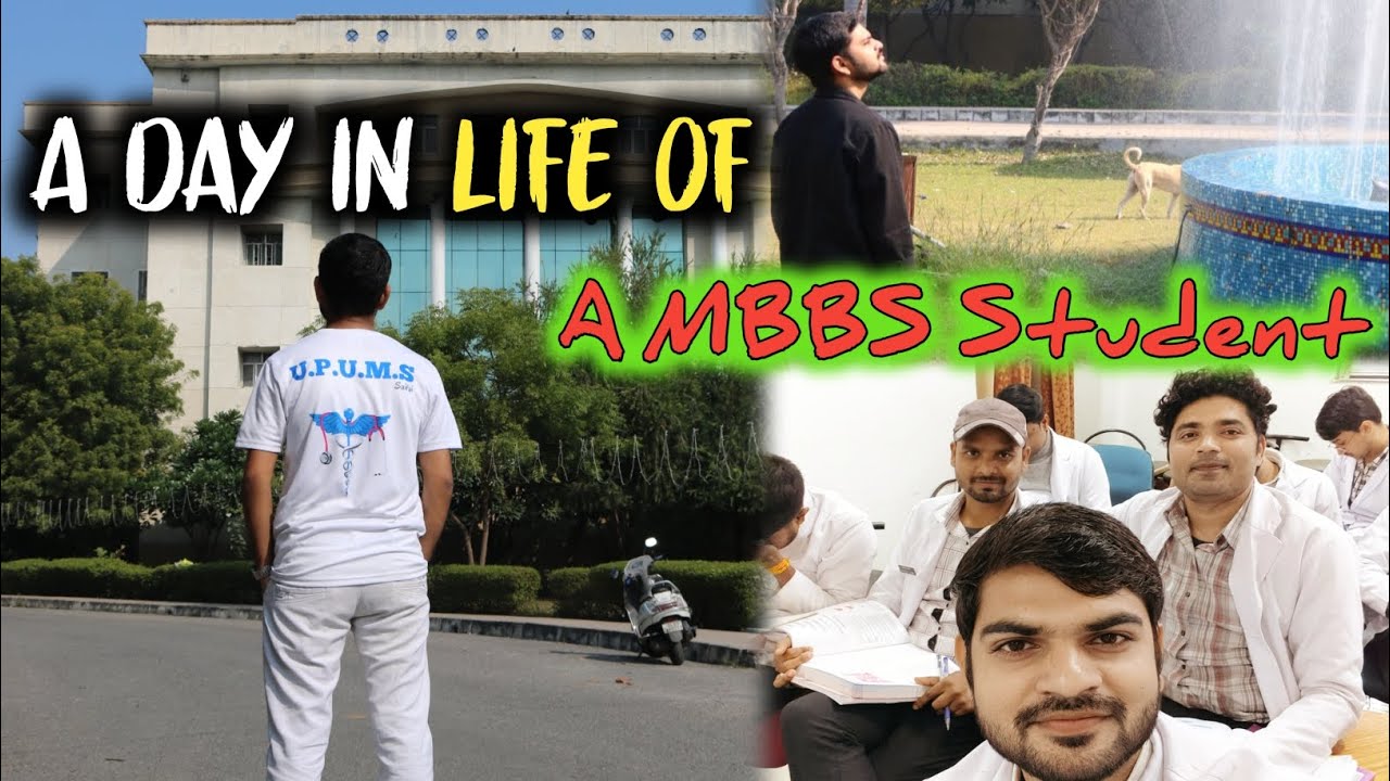 Daily Life Of A Medical Student | A day with MBBS Student - YouTube