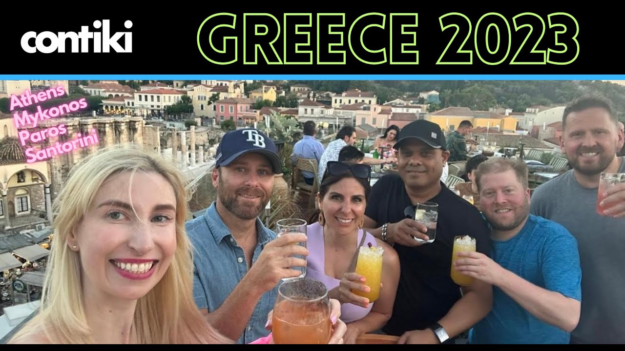 Greece 2023 | Contiki | Athens to Santorini Reunion - YouTube