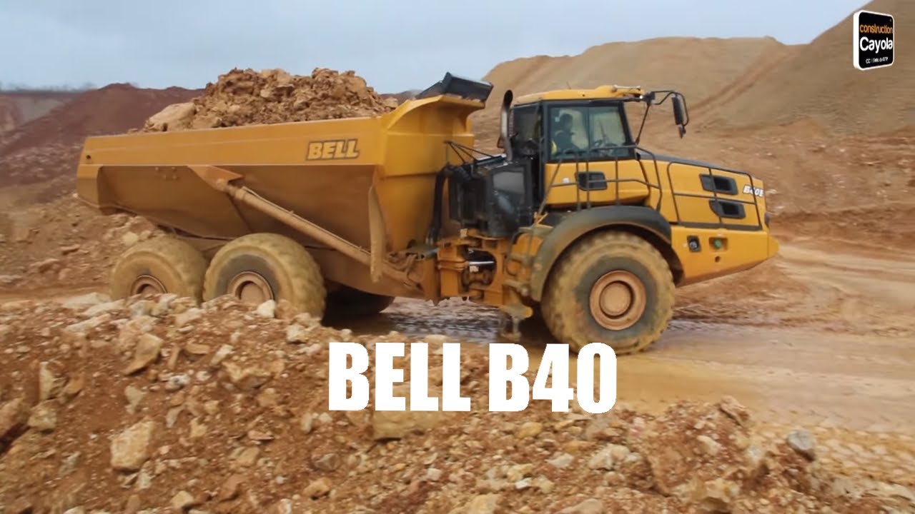 Malet reçoit les premiers articulés Bell B40 E - YouTube