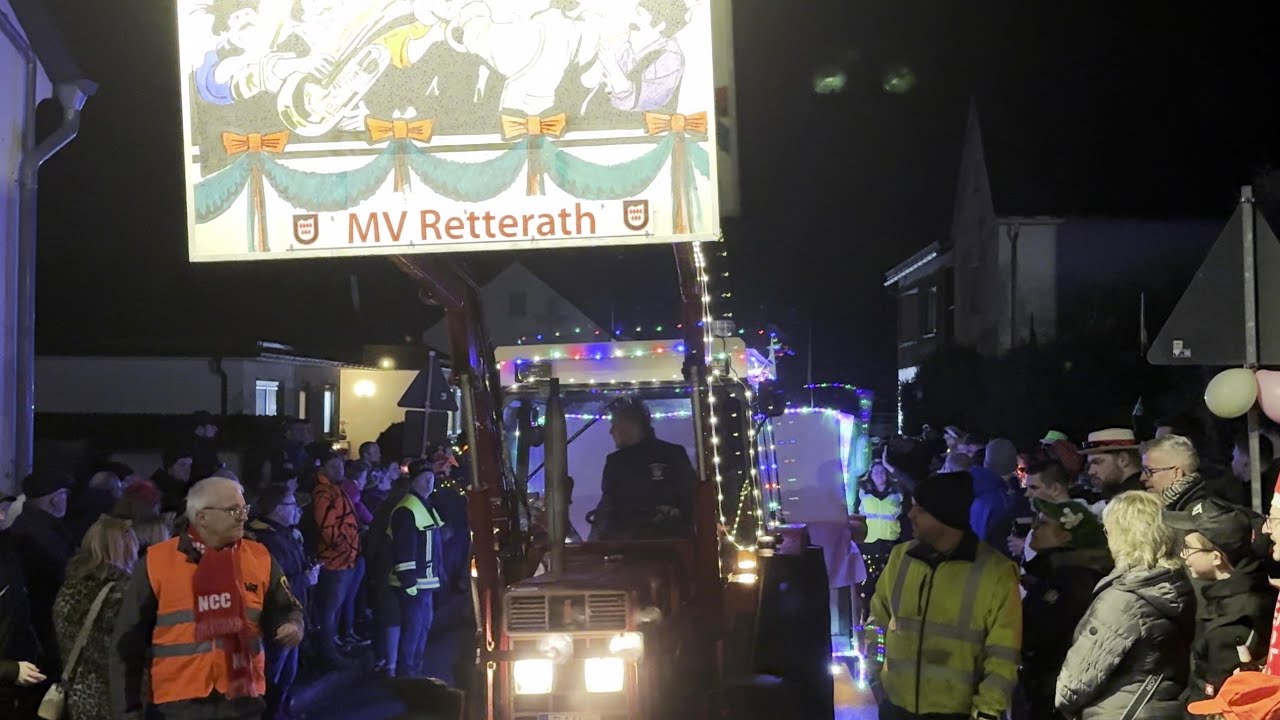 Nachtumzug in Retterath 09.02.2024 - YouTube