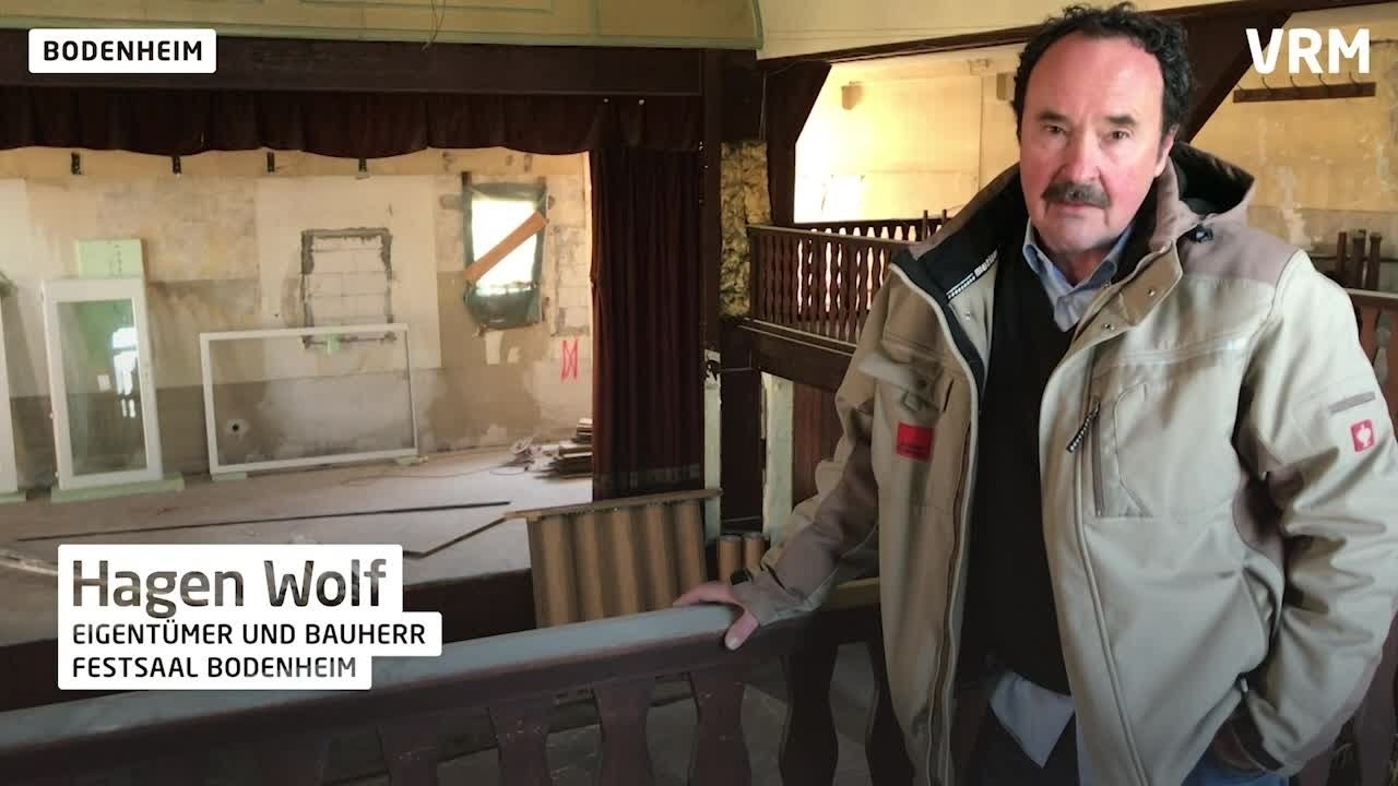 Bodenheim: Gasthaus „Zum Rheintal“ wird umgebaut - YouTube