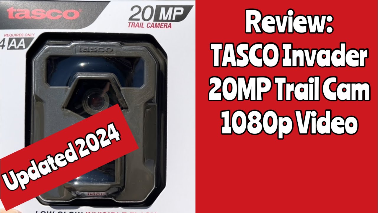 Tasco Invader 20MP Trail Camera Review - YouTube