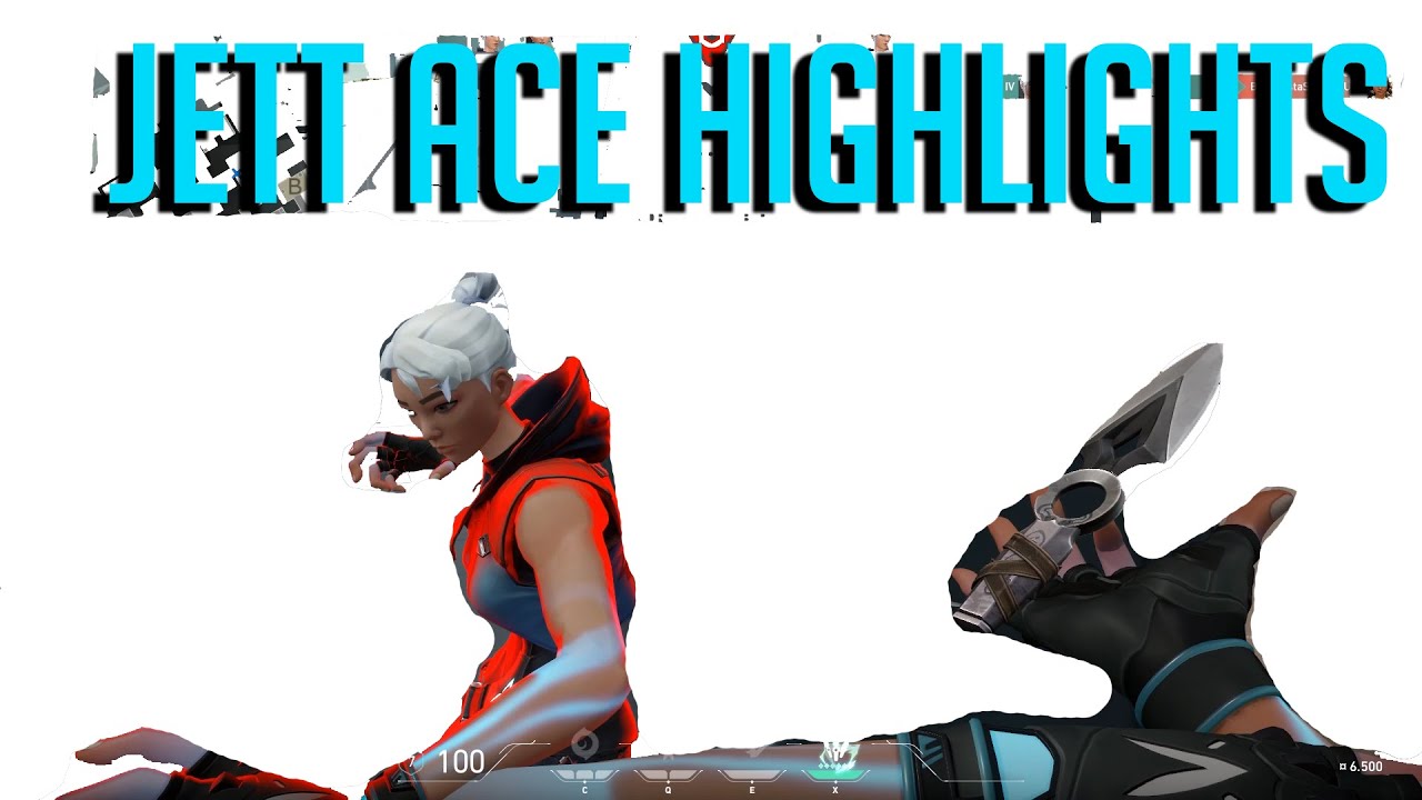 JETT ACE HIGHLIGHTS! - VALORANT - YouTube