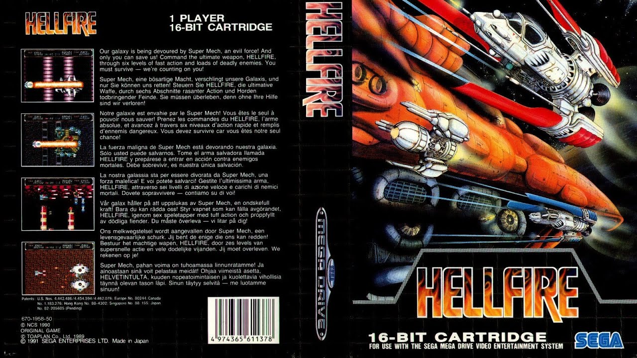 hellfire usa SEGA genesis supermd md/genesis android Gameplay (1/6) HD - YouTube