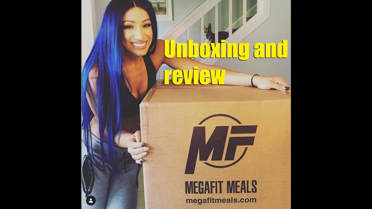 Megafit Meals Unboxing and Review 28 Meal Package - YouTube