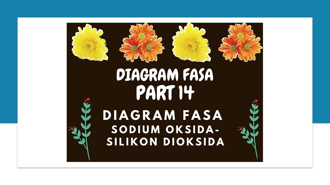 Diagram Fasa Part 14: Na2O SiO2 - YouTube