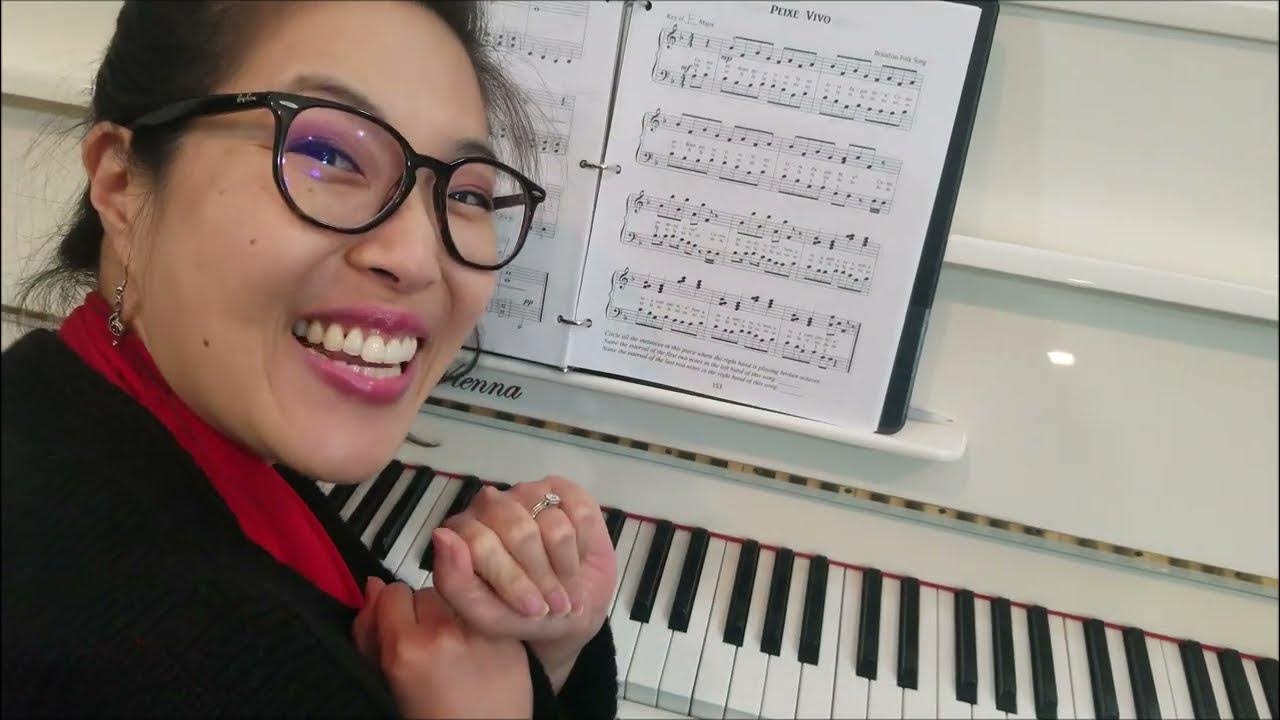 Piano Lesson 120: Peixe Vivo, from Presto! It's Piano Magic, Book 2 ...