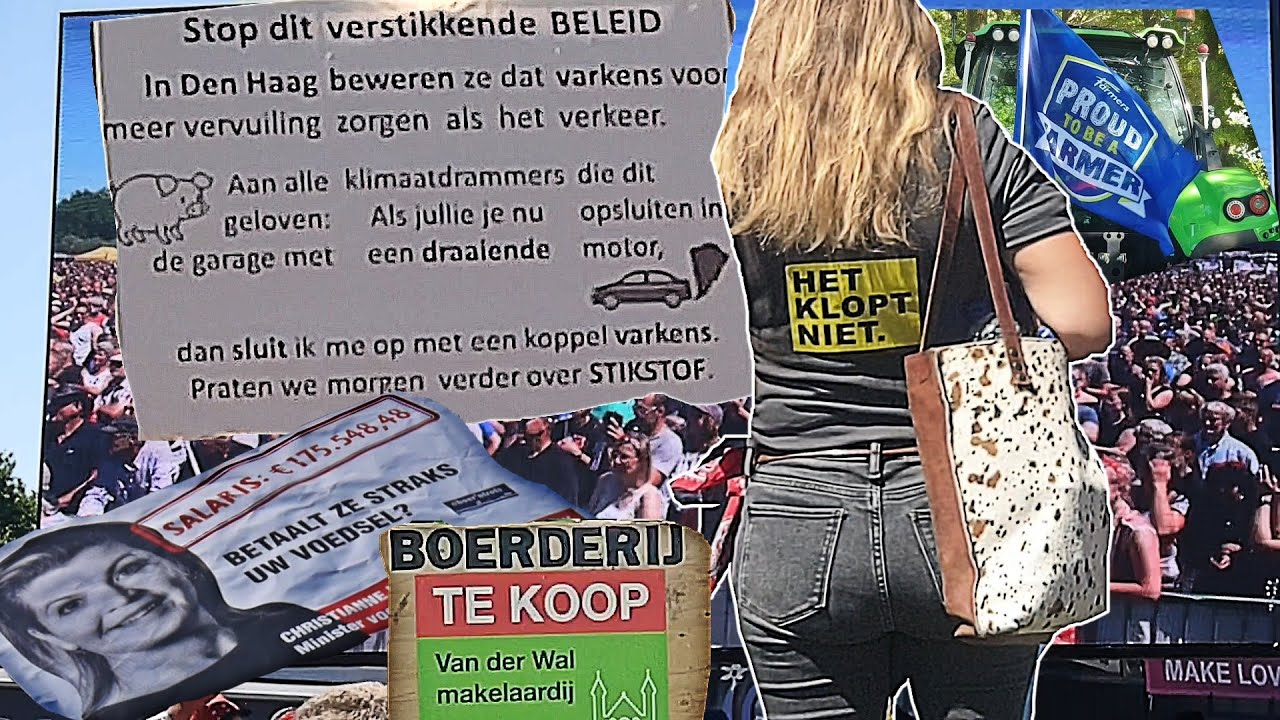 Boerenprotest in Stroe Hier Scheiden Onze Wegen - YouTube