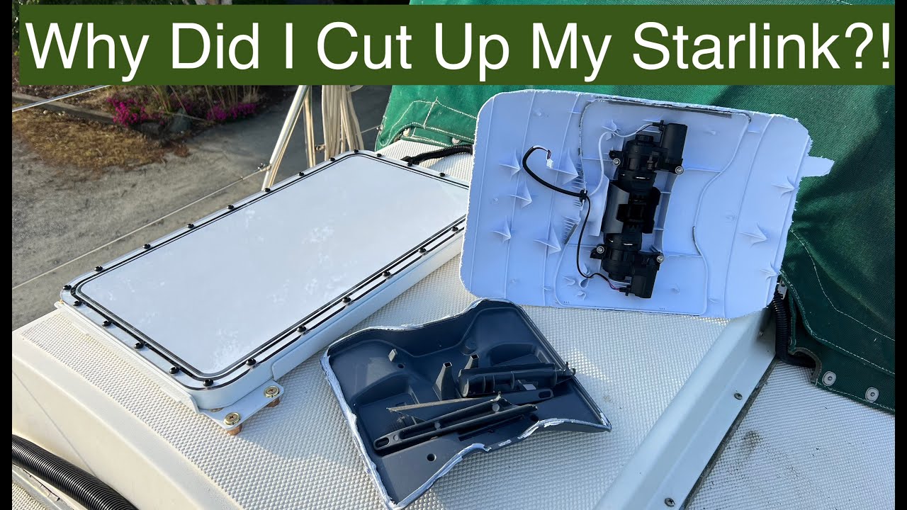 51. How to Modify Your STARLINK Dish to a Waterproof Flat Mount for ...