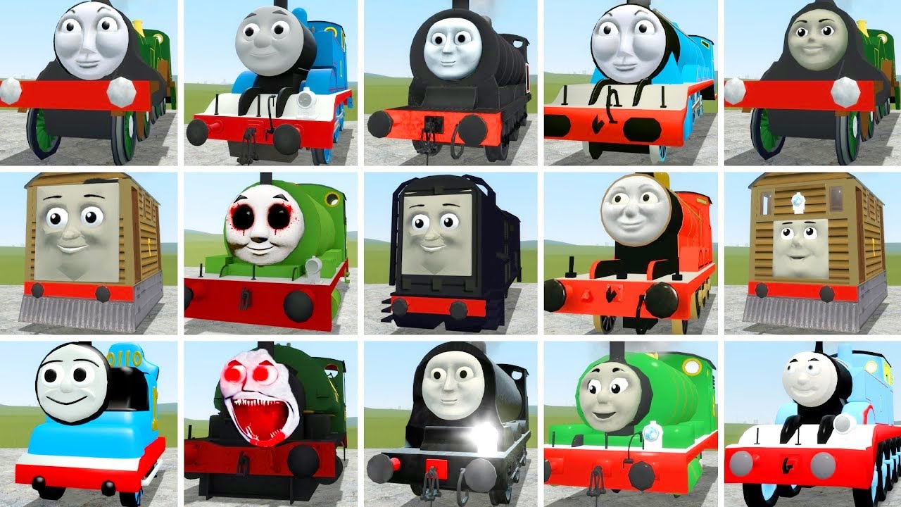All Newest Updater Thomas and Friends Family 2 & 1 in Garry's Mod - YouTube