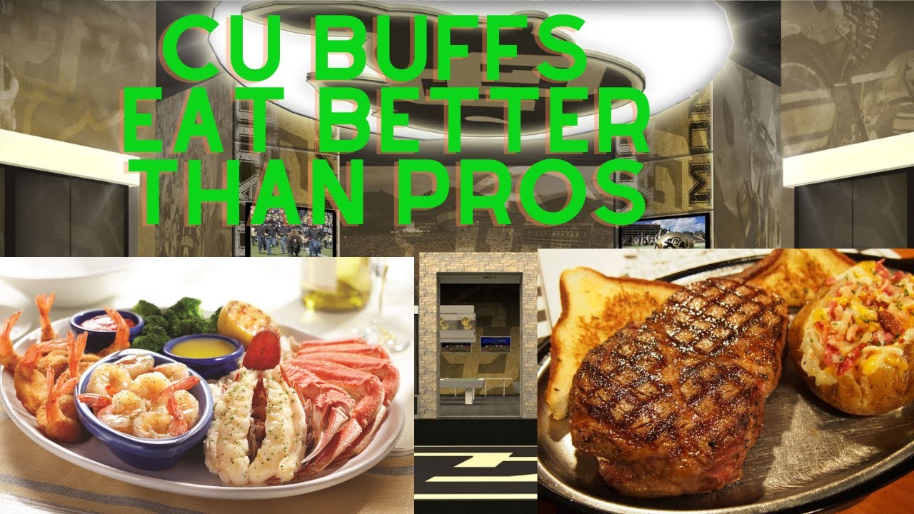 CU BUFFS EAT BETTER THAN THE PROS - YouTube