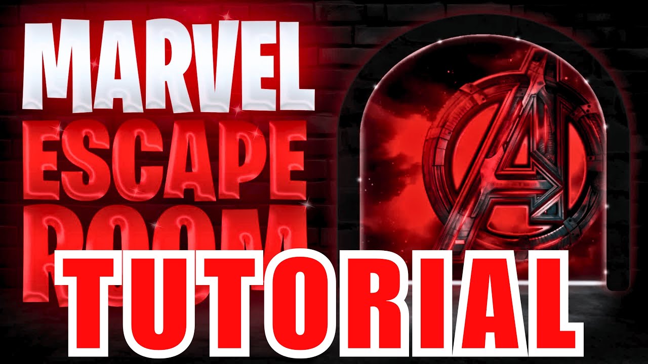 MARVEL ESCAPE ROOM FORTNITE (TUTORIAL) HOW TO BEAT Marvel Escape Room ...