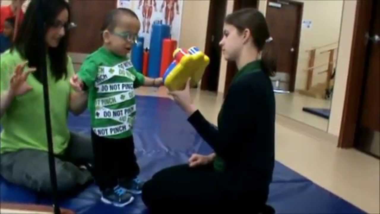 Jr.'s 1st Intensive Therapy utilizing the TheraSuit Method - YouTube