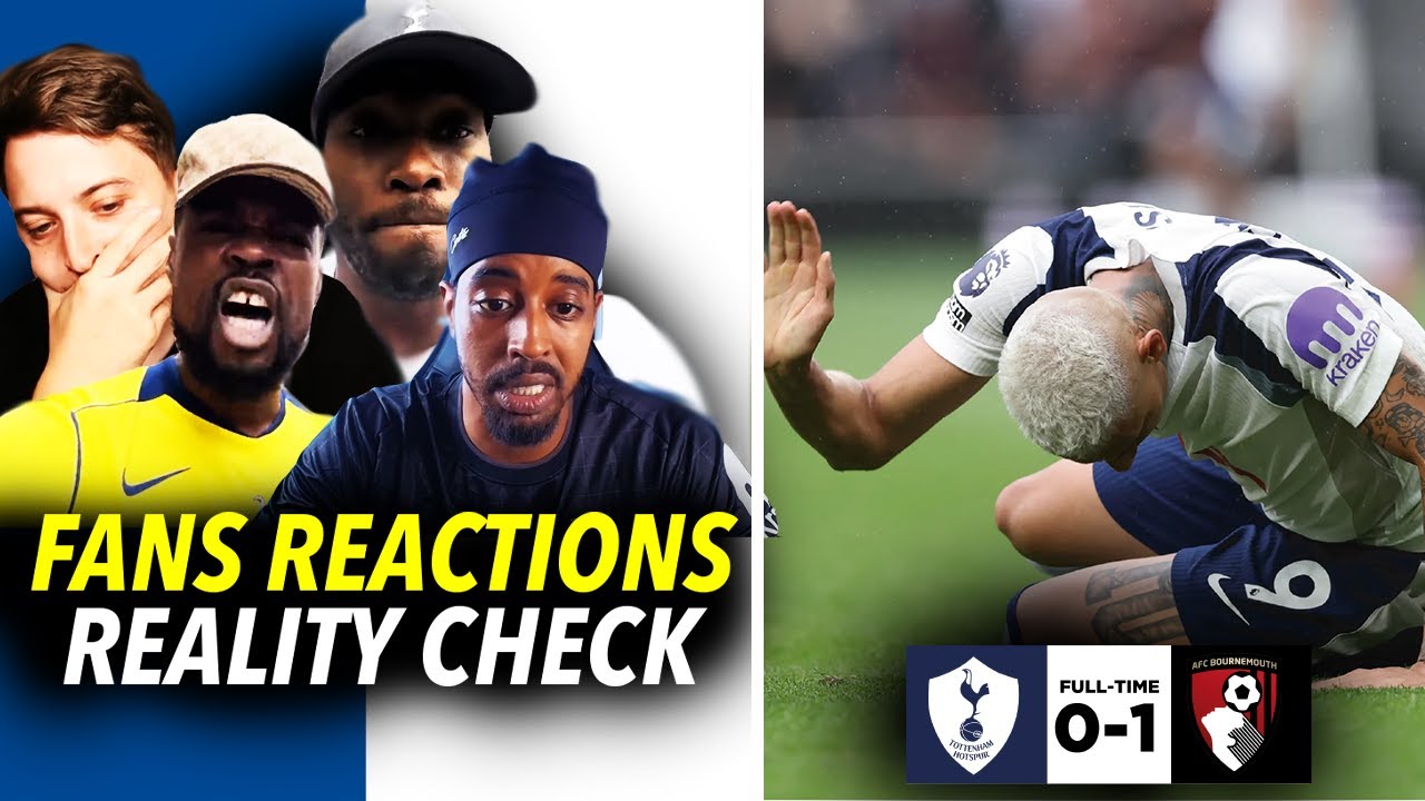 "SPURS FANS’ HUMBLING REACTIONS AFTER BOURNEMOUTH STUN THEM!" - YouTube