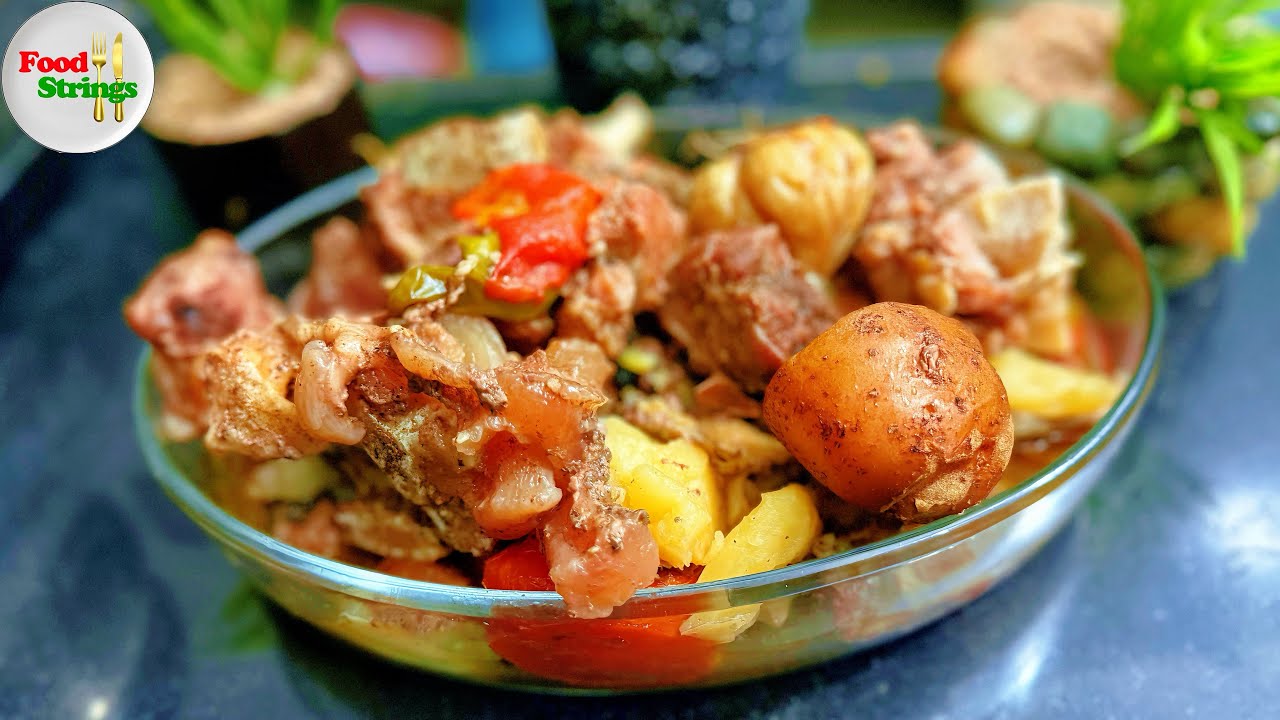 Authentic Pashawari Dumpukhte Recipe | Namkeen Rosh Recipe | Beef Dum ...