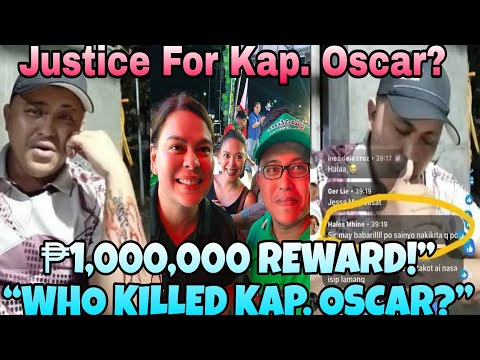VP Sara ₱1M Reward for Kap. Oscar Bucol Jr. case