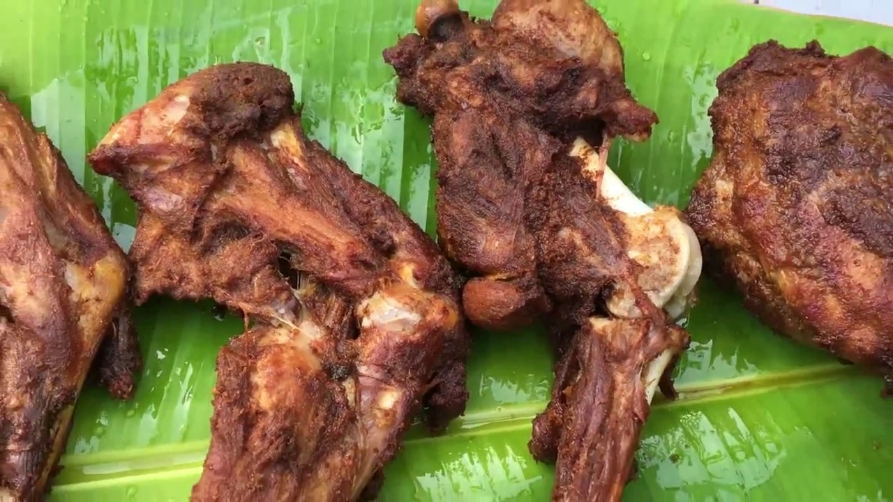 Fry Goat Leg - YouTube