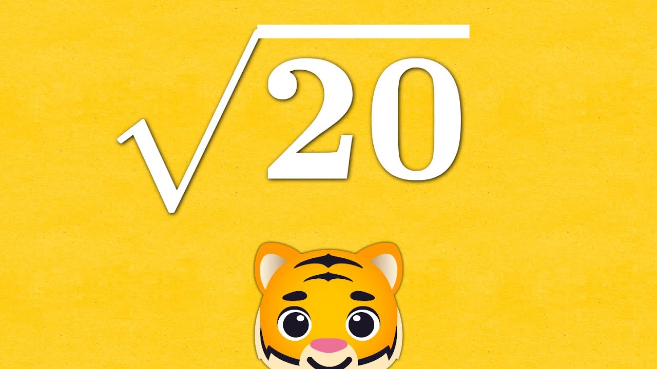 Square Root 20 - YouTube