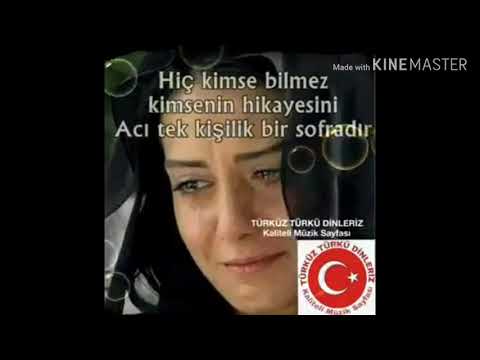 Acı tek kişilik bir sofradır