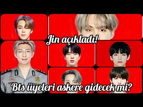 BTS üyeleri askere gidecek mi? Jin açıkladı!?