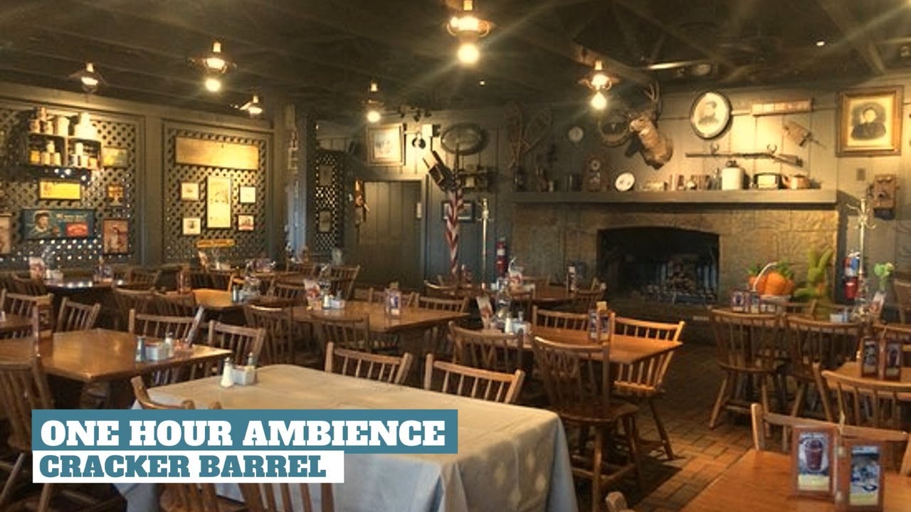 CRACKER BARREL AMBIENCE | POV You're a POC (Diner Background Sounds ...
