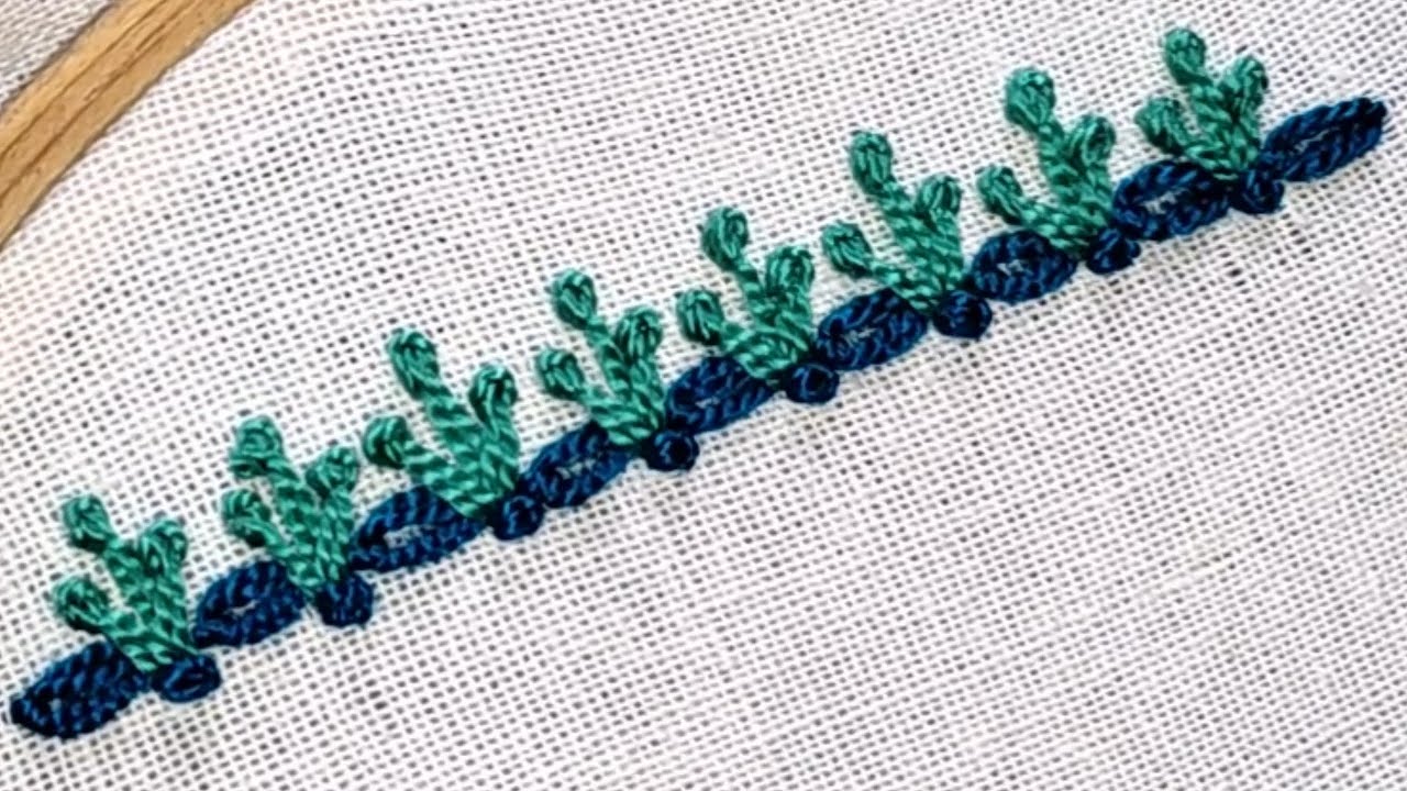 Simple Easy stitches for Beginners // Basic Attractive Embroidery ...