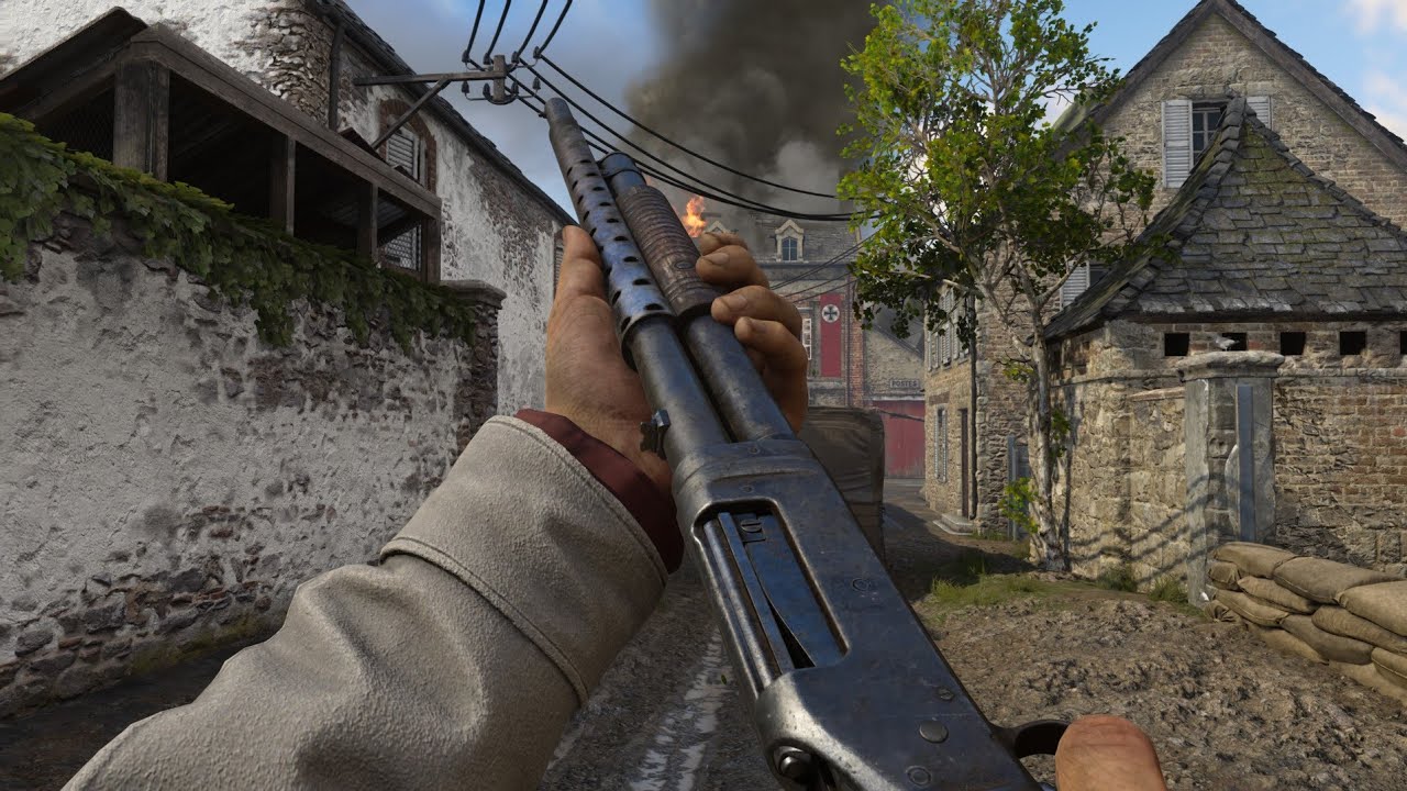28-5 COMBAT SHOTGUN Gameplay | Call of Duty WW2 Multiplayer Gameplay ...