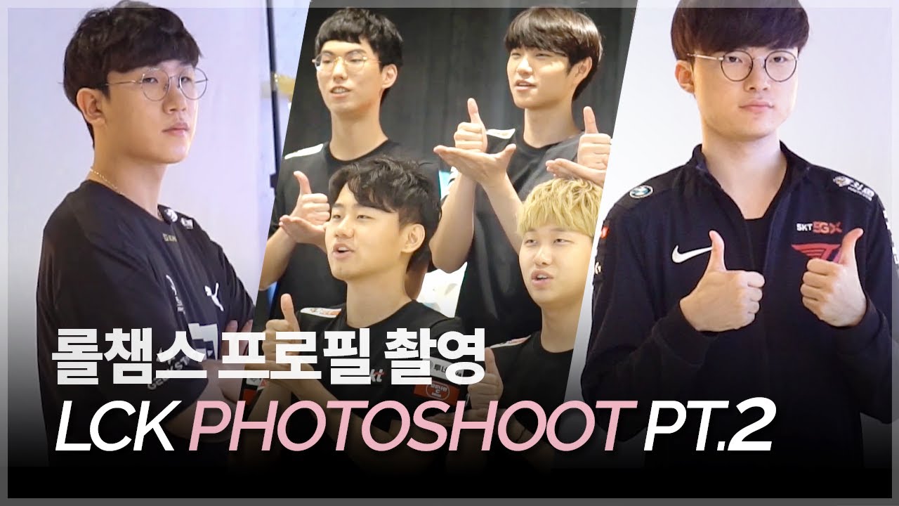 [VLOG] T1/GEN/KT! LCK Photoshoot Day 2 at LoL Park | Ashley Kang - YouTube